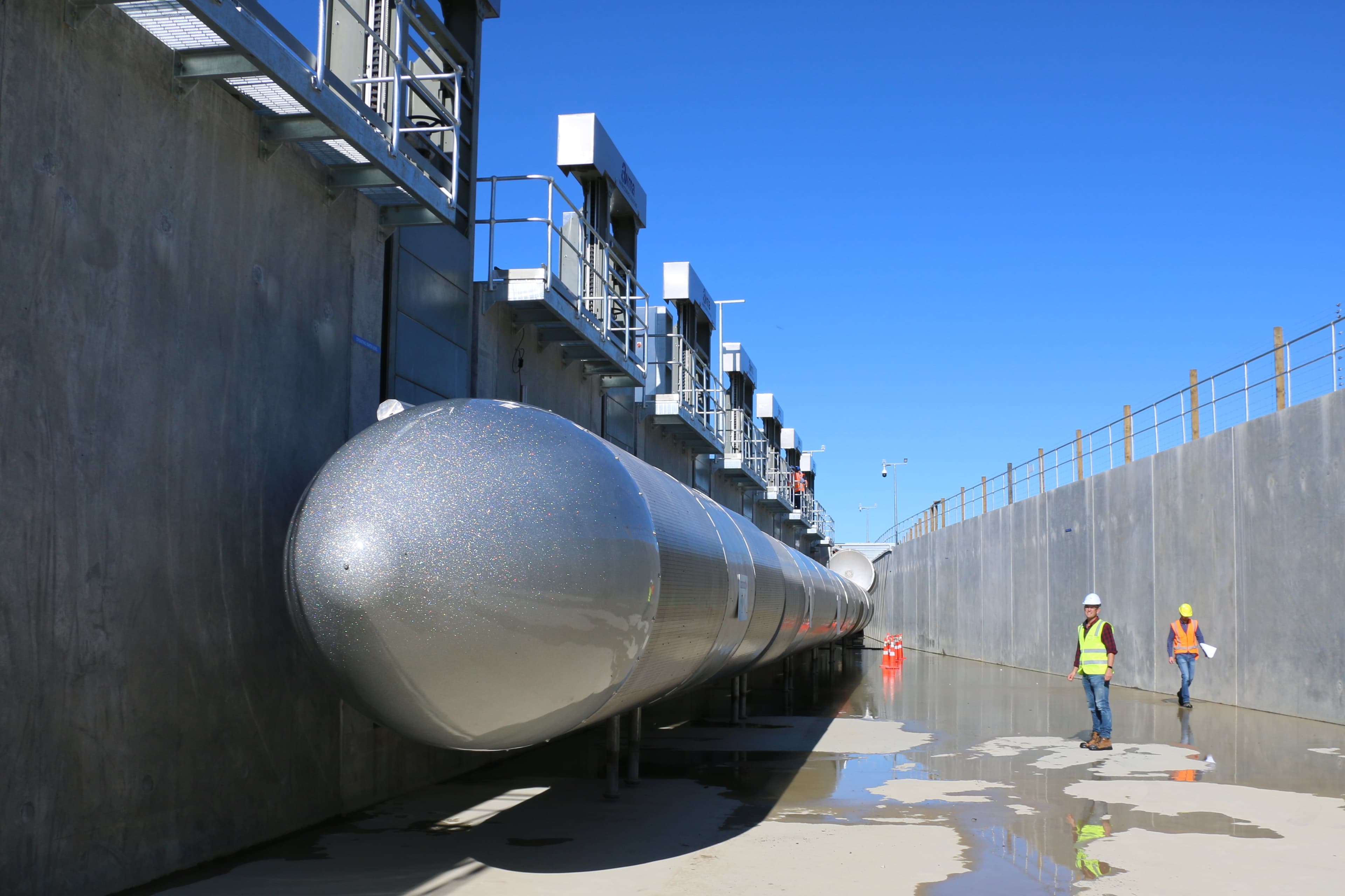 Missile shaped fish screen hits the Rangitata River episode of Country ...